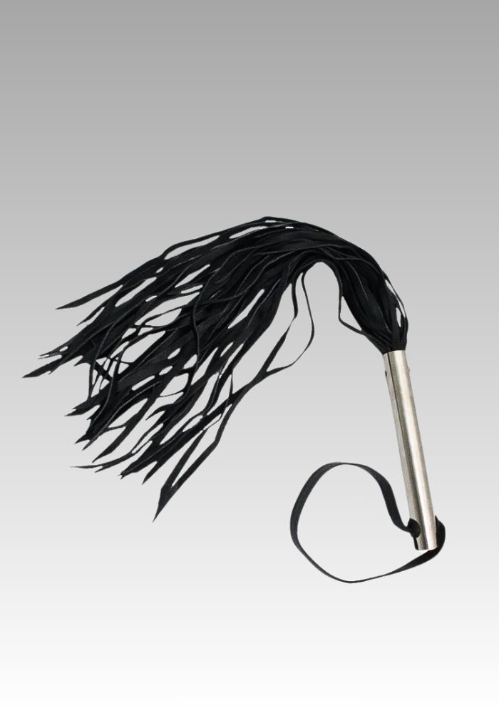 Leather BDSM Impact Flogger - Fetish Whip for Impact Play